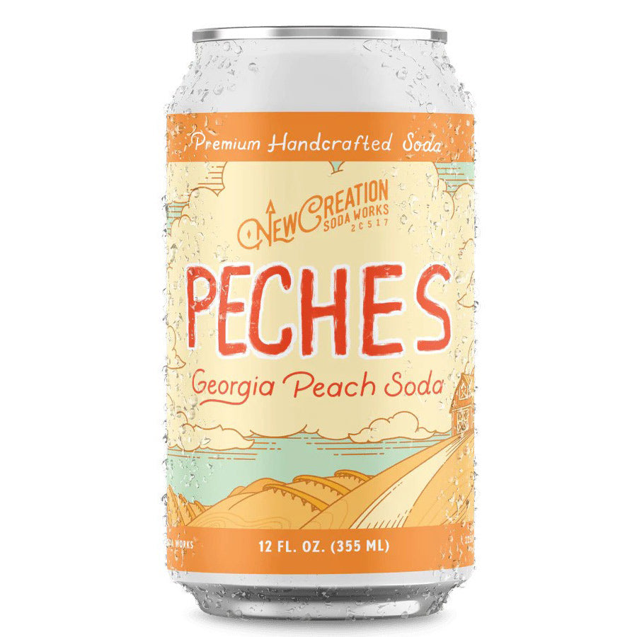 PECHES Georgia Peach Soda – Only Georgia